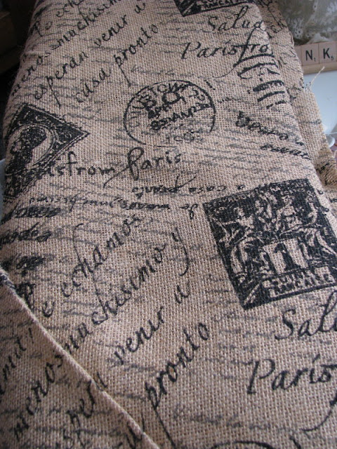 Wayside Treasures: Printed burlap at JoAnn Fabric!