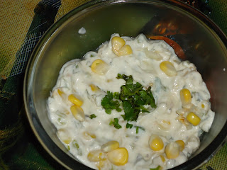 yummy in the tummy: Curd Corn Salad