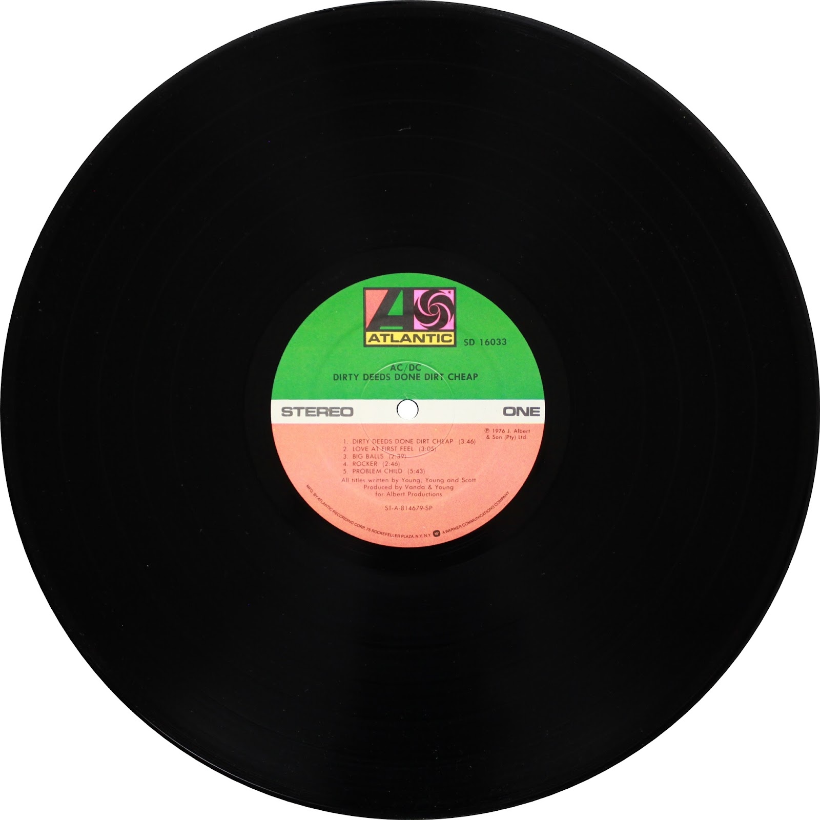 1976 Dirty Deeds Done Dirt Cheap - AC/DC - Rockronología