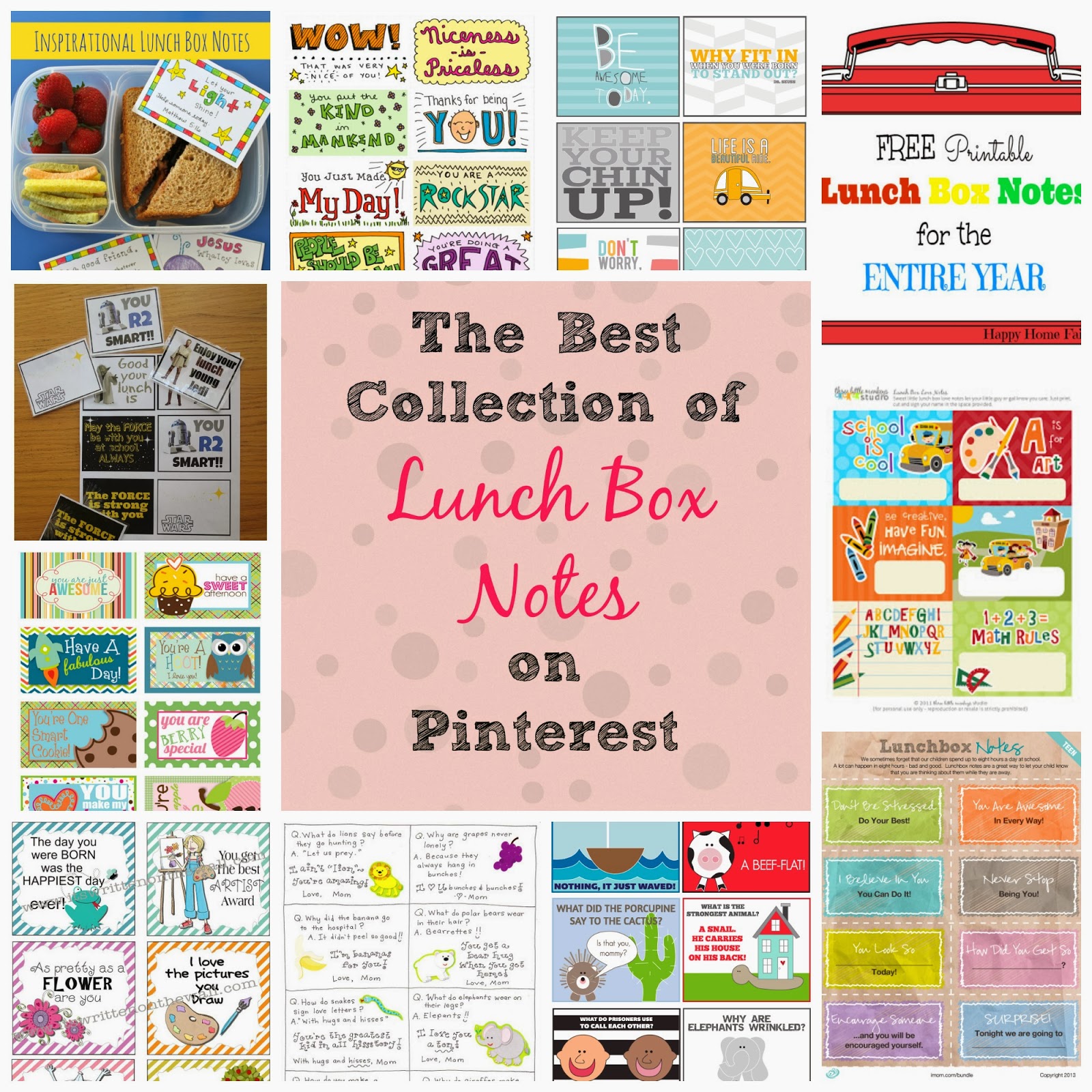 Some of the Best Things in Life are Mistakes: Lunch Box Notes