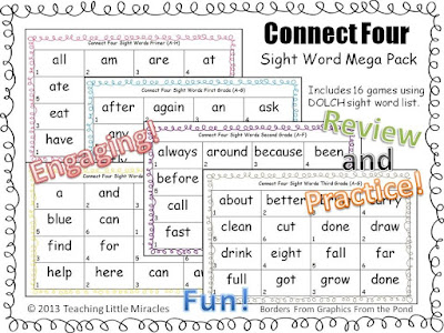 Teaching Little Miracles: Five for Friday--Giveaway, Games, and Freebies!