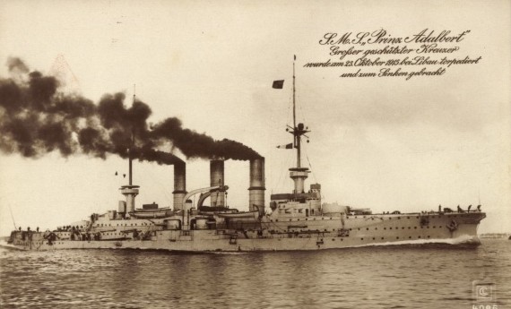 PoSeWe - Maritime Bilder: S.M.S. "Prinz Adalbert"