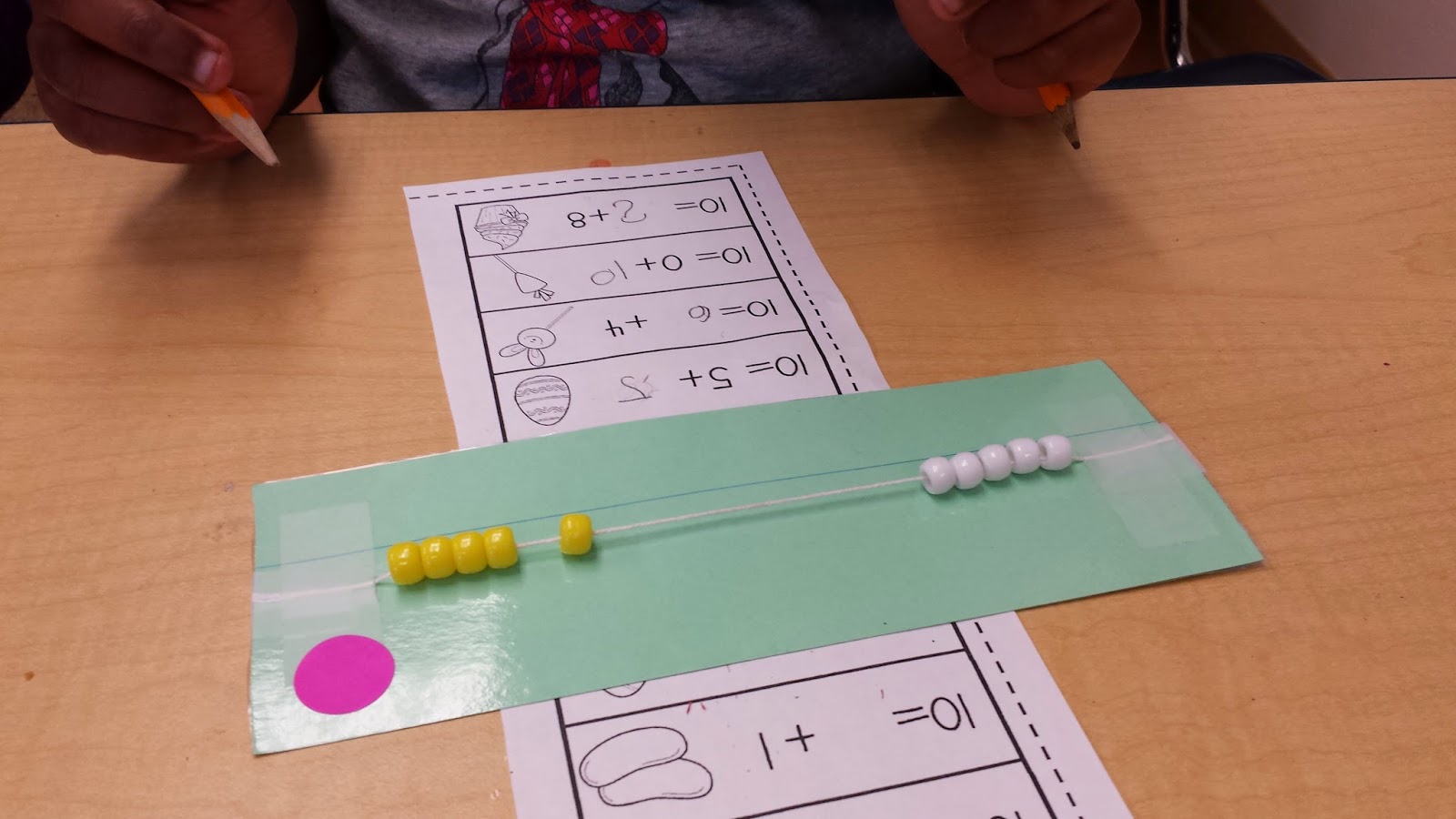 KinderMyles: Buggy About Addition {and a freebie}