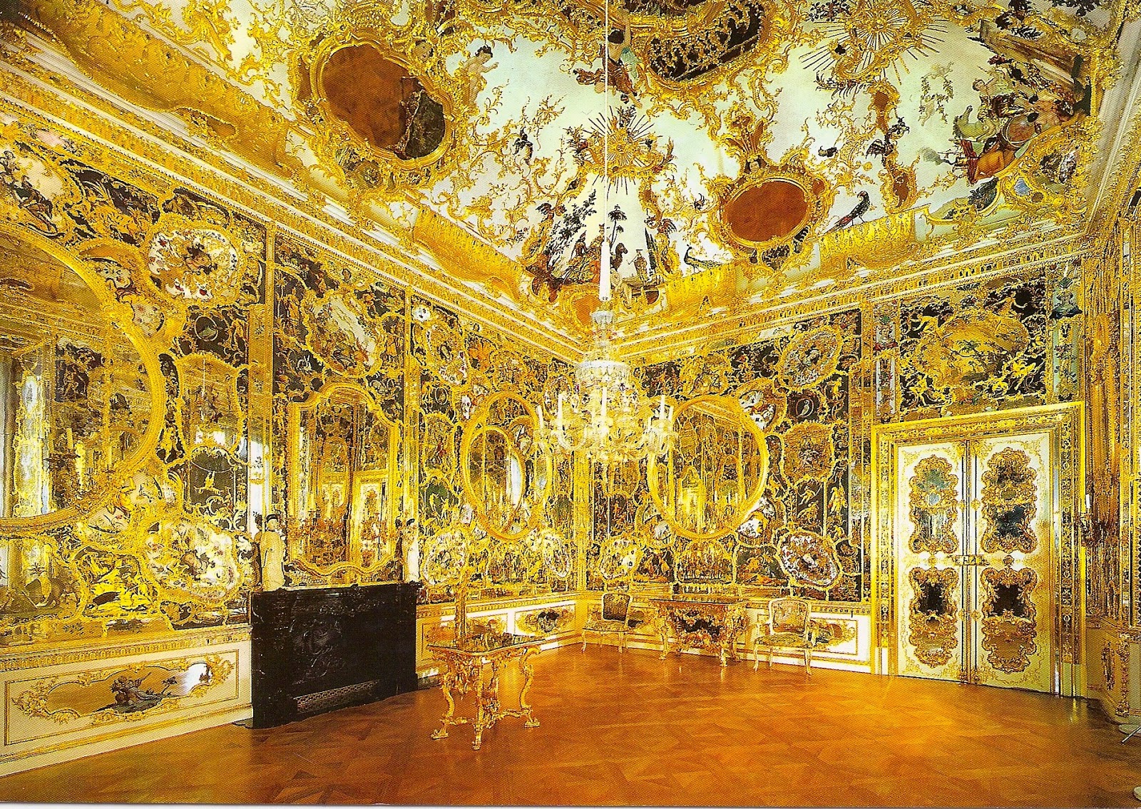 An American Traveler: Scenes from inside the Residenz Palace - Wurzburg