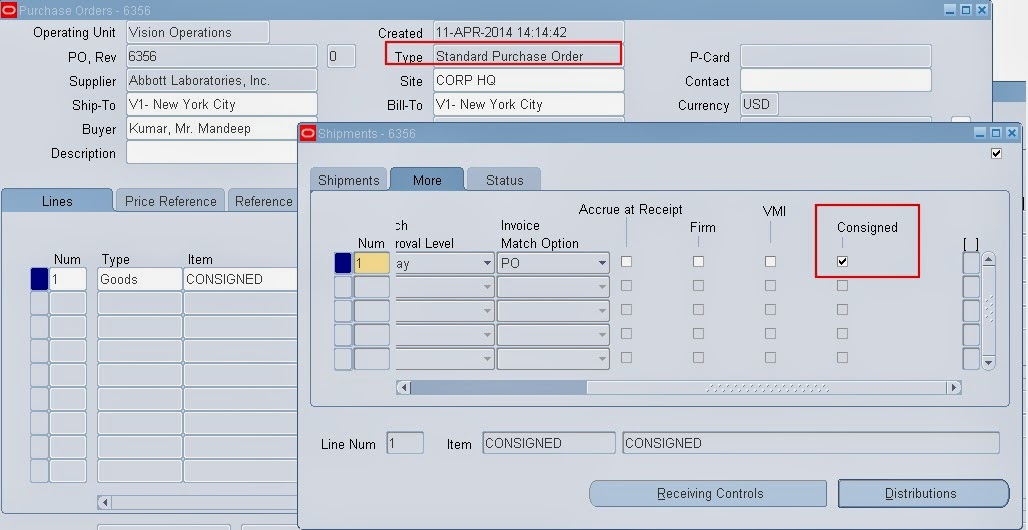Consigned Inventory Flow in R12 |Simplifying Oracle E Business Suite