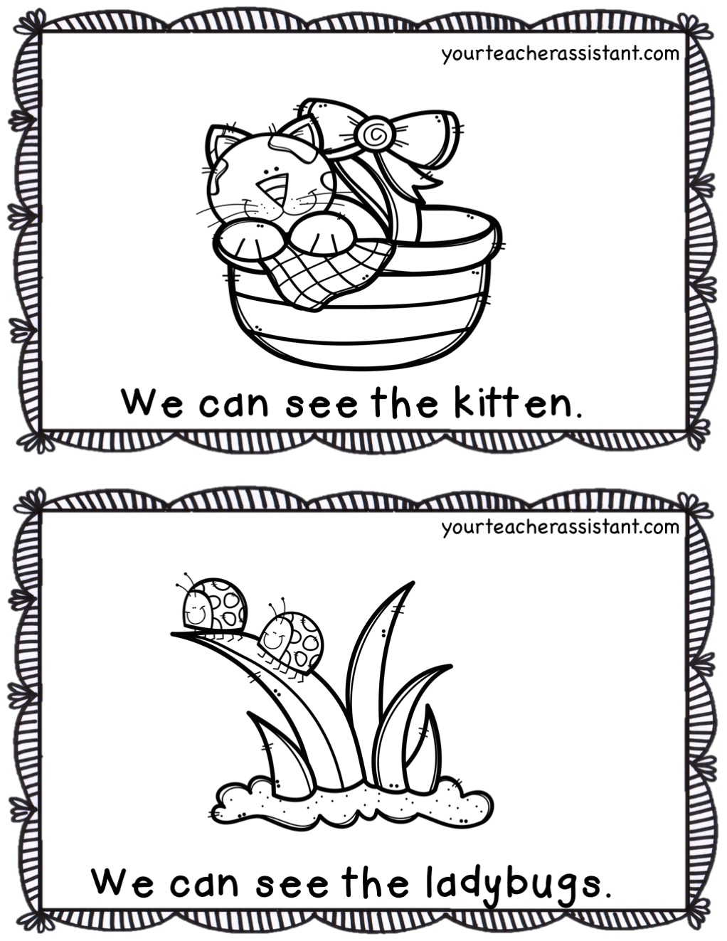 Getting Ready for Spring Sight Words & Writing | Virginia is for Teachers