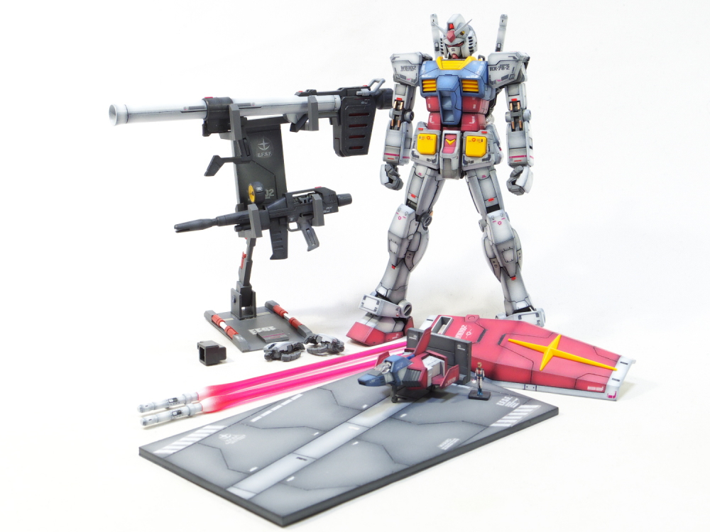 Custom Build: RG 1/144 RX-78-2 Gundam