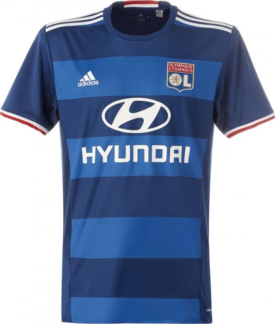 Lyon 16-17 Home and Away Kits Released - Footy Headlines