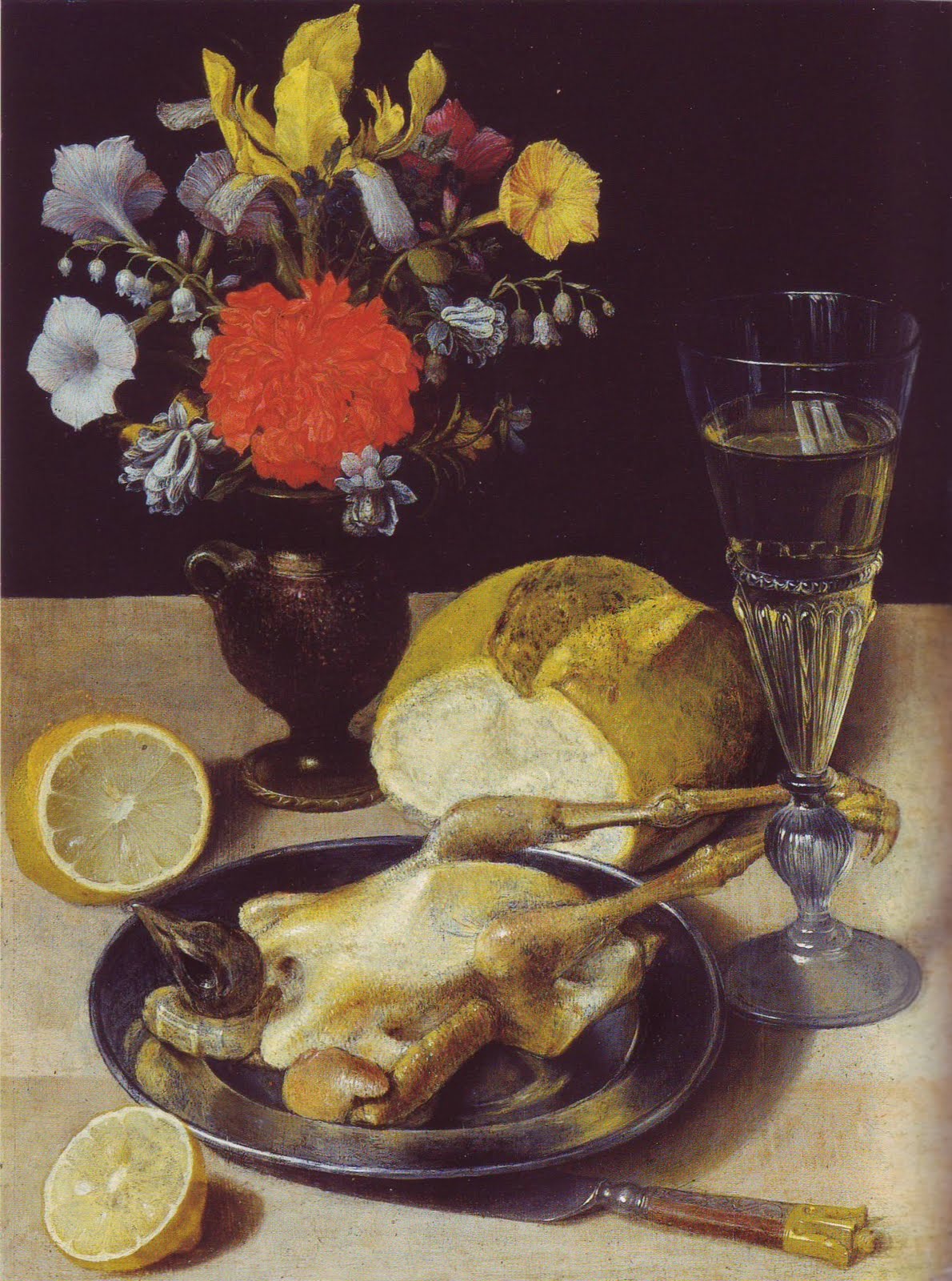 Viático de Vagamundo: German food by Georg Flegel (1566-1638)