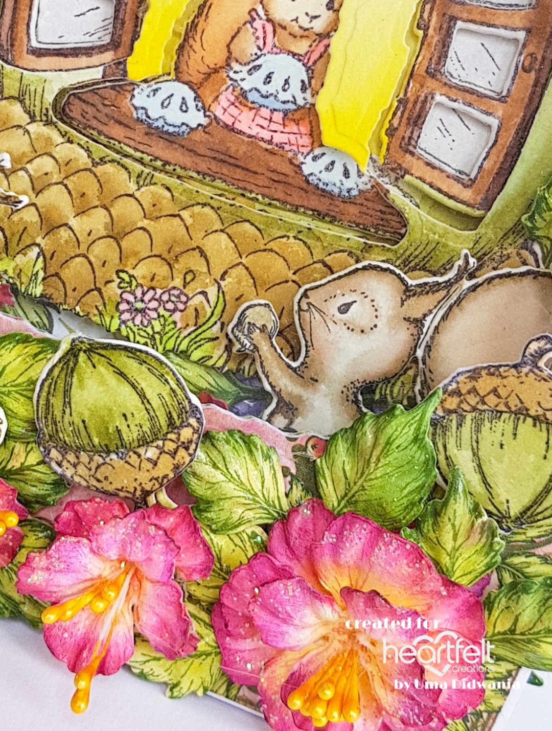 Little Rosebud craft: Oakberry Cottage