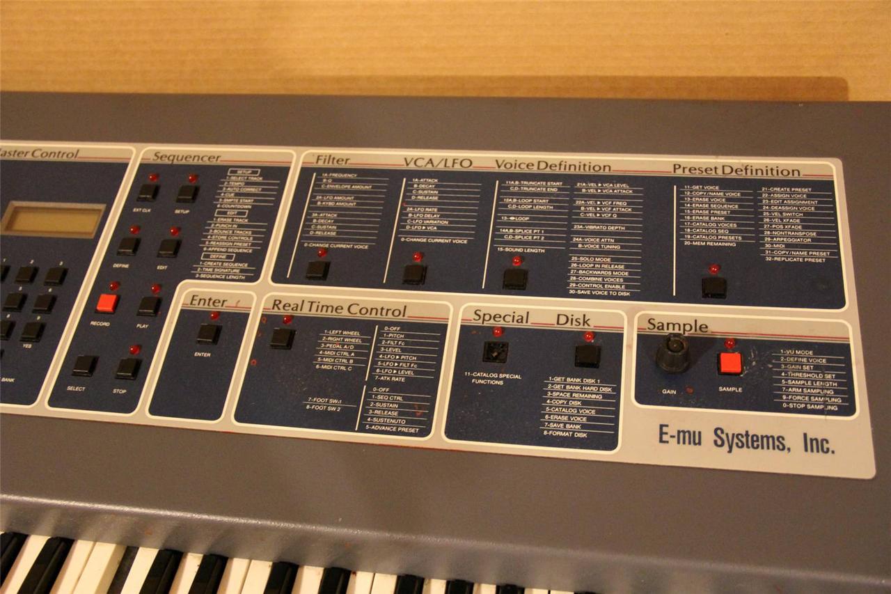 MATRIXSYNTH: Emu Emulator II+ SN 2347