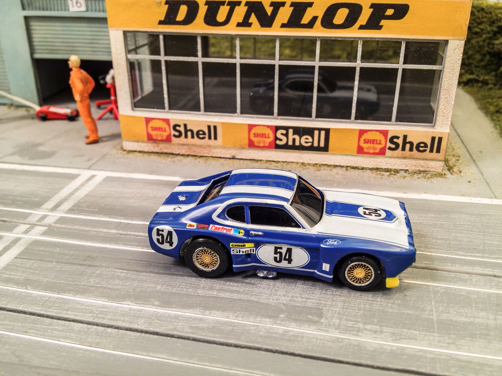 ACAR FOREST HILL - SLOTCAR HO CUSTOM: #54 Ford Capri 24h Le Mans 1972 ...