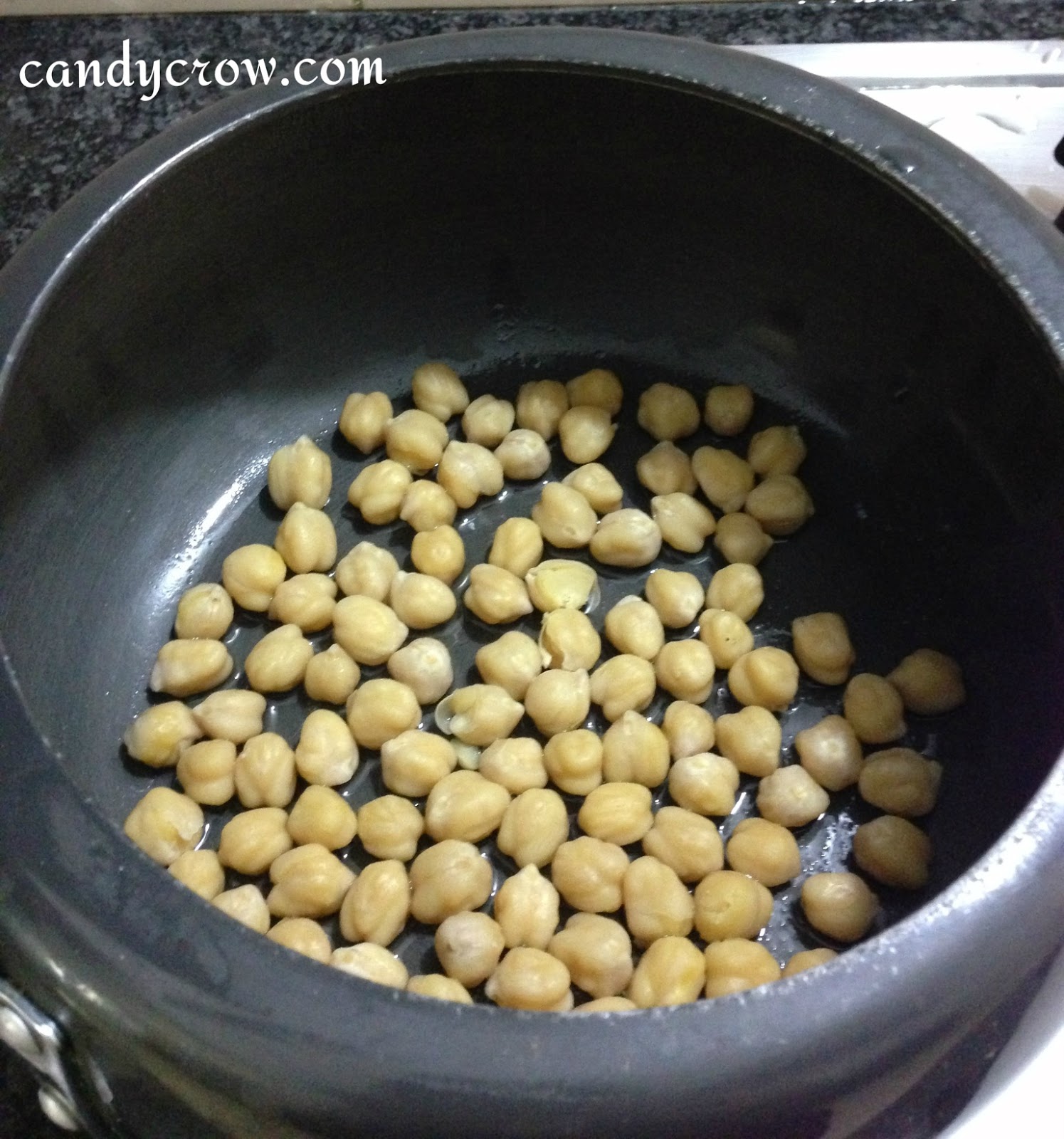 Channa Sundal Recipe | Chickpea Stir Fry - Candy Crow