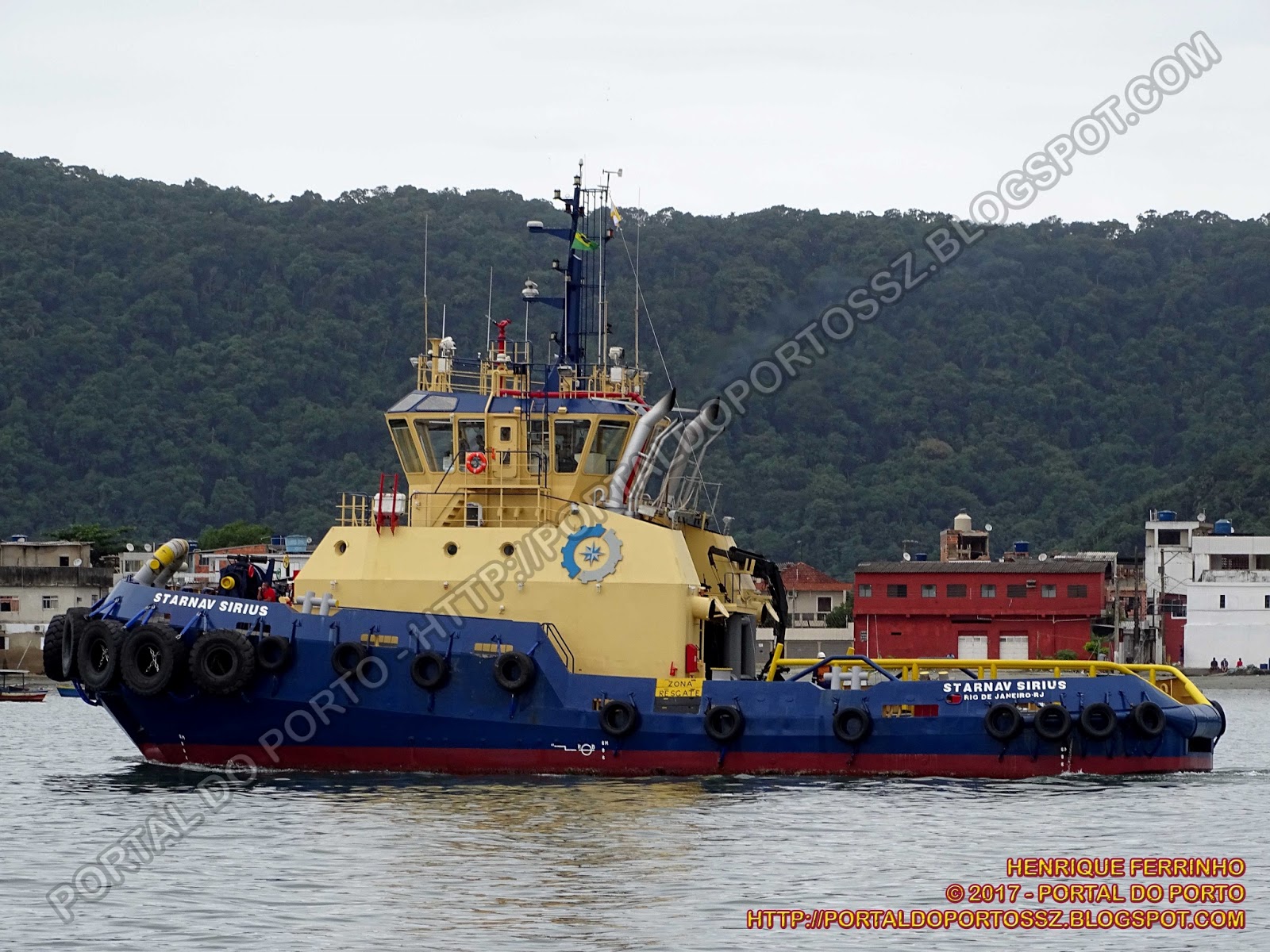 Starnav Sirius é incorporado a frota da Sulnorte - Portal do Porto