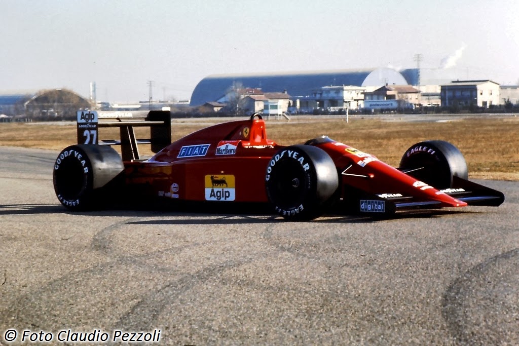 F1/ PRESENTAZIONE DELLA FERRARI F640 1989 - FOTO DI CLAUDIO PEZZOLI ...