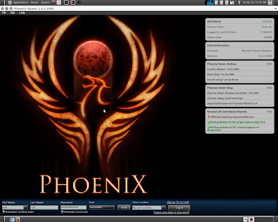 The Virtual World Technologist: Phoenix Viewer "New Release" V 1.5.2.1050