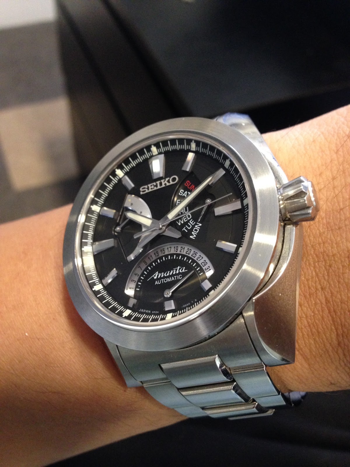 My Eastern Watch Collection: Seiko Ananta Double Retrograde Automatic ...