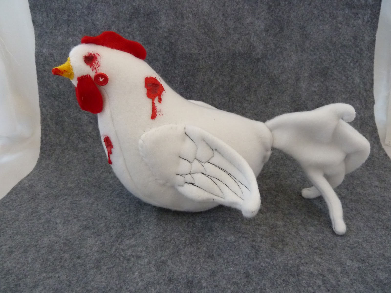 Icky Dog Creations - The Blog!: Zombie Chicken
