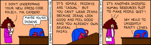 Daily Free Take-Out: A laugh on casual Friday