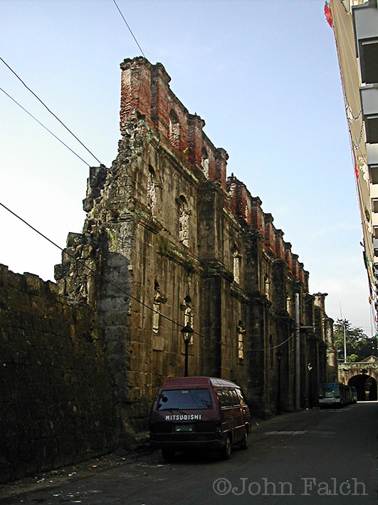 The Yellow Bar by John Falch: Sites in the Book: Intramuros, the Walled ...