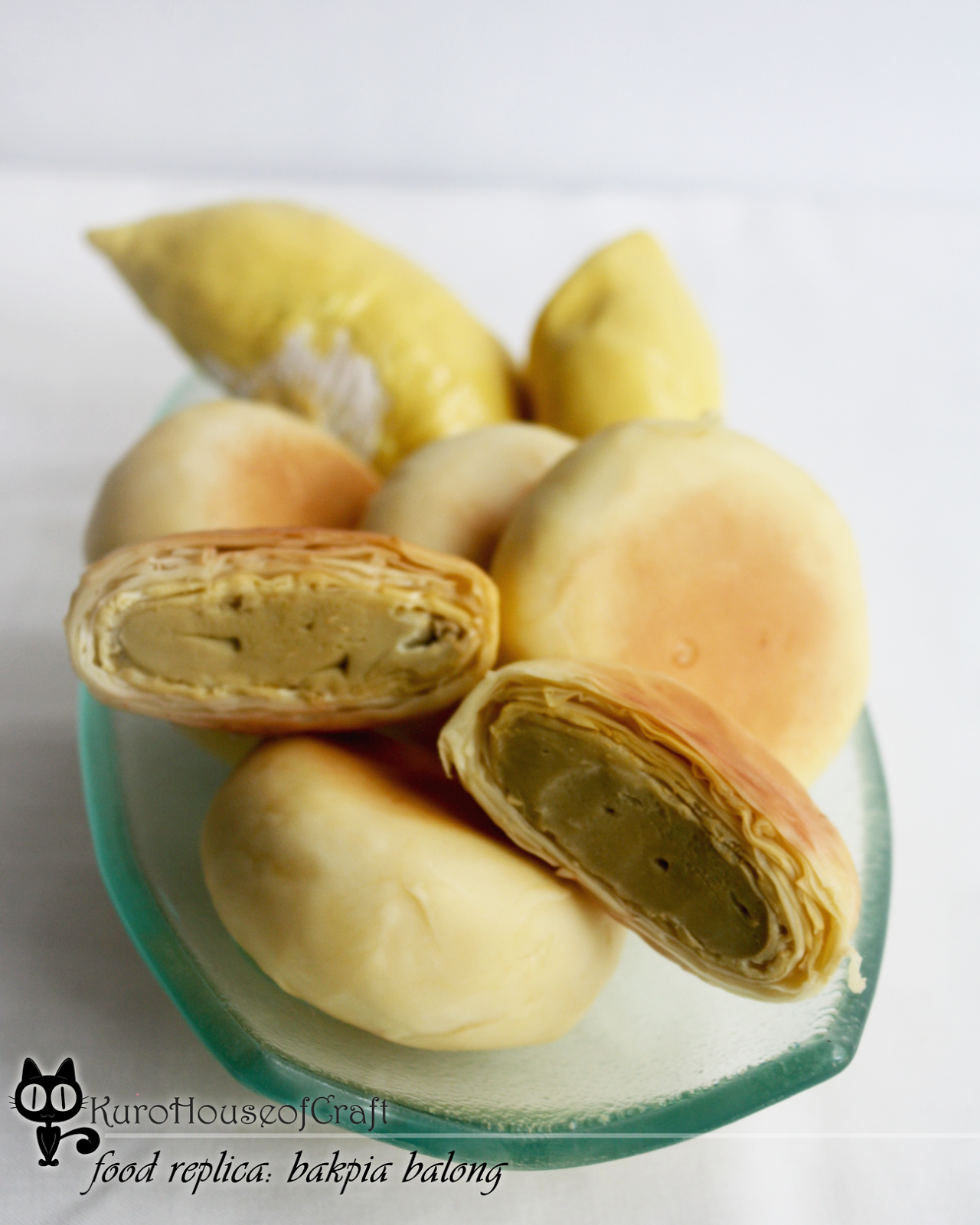 KuroHouse of Craft: Dummy Food Replica Bakpia Balong @ KuroHouseofCraft