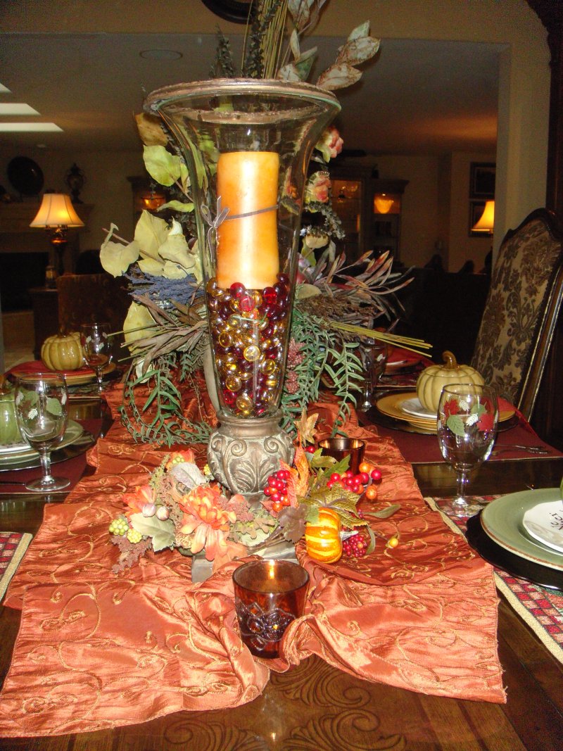 Pumpkin theme Table | Life and Linda