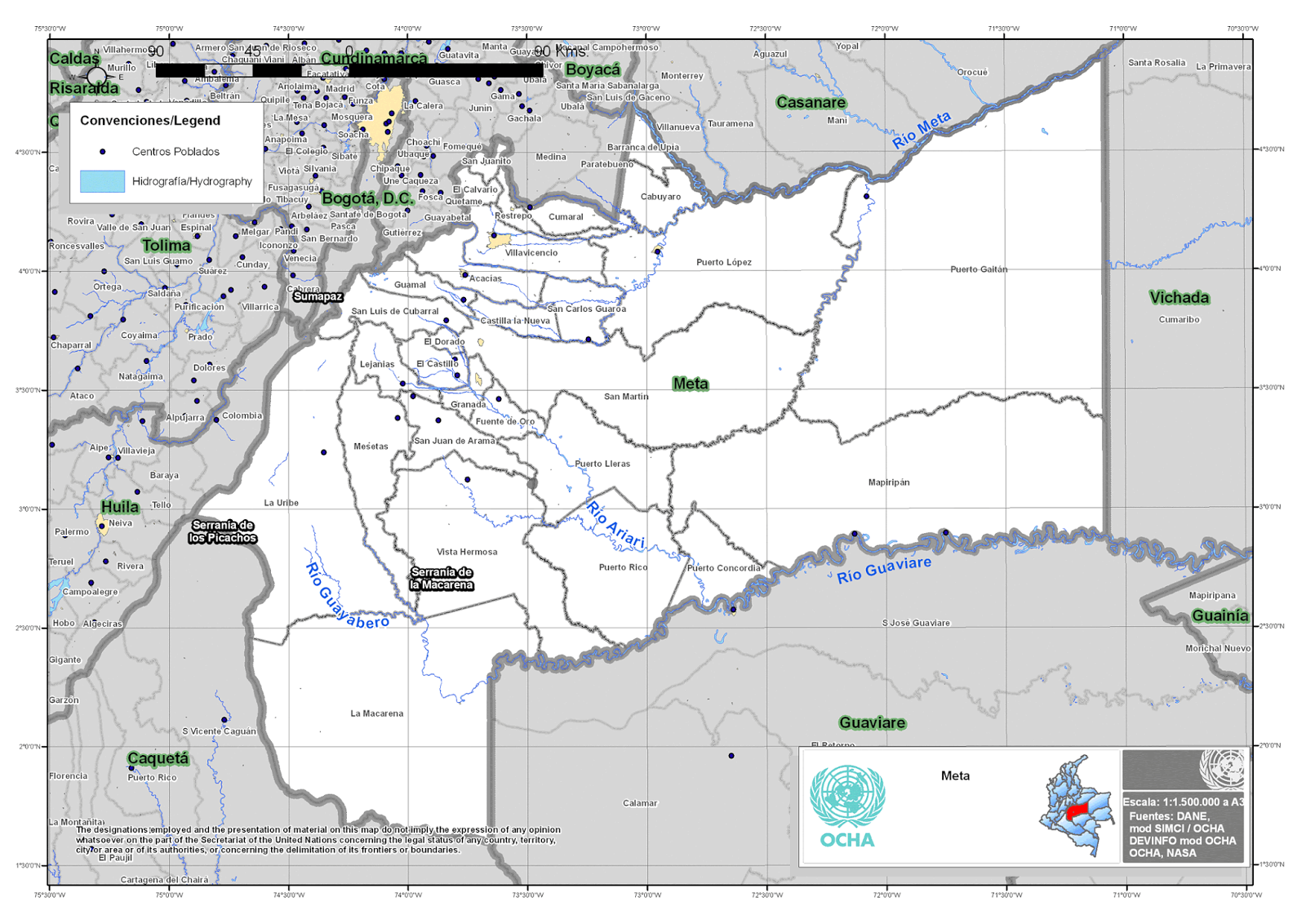 REGIÓN ORINOQUIA: DEPARTAMENTO DEL META