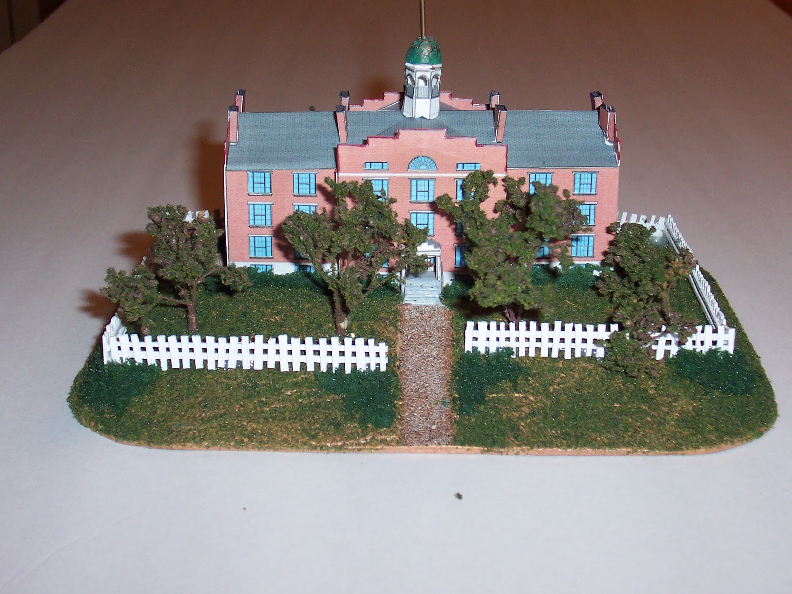 Gamer Architect: Paper Building: 15mm ACW Gettysburg Lutheran Seminary