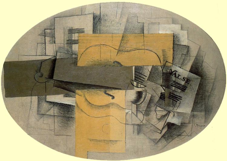k-collage de blog: GEORGES BRAQUE Y EL CUBISMO