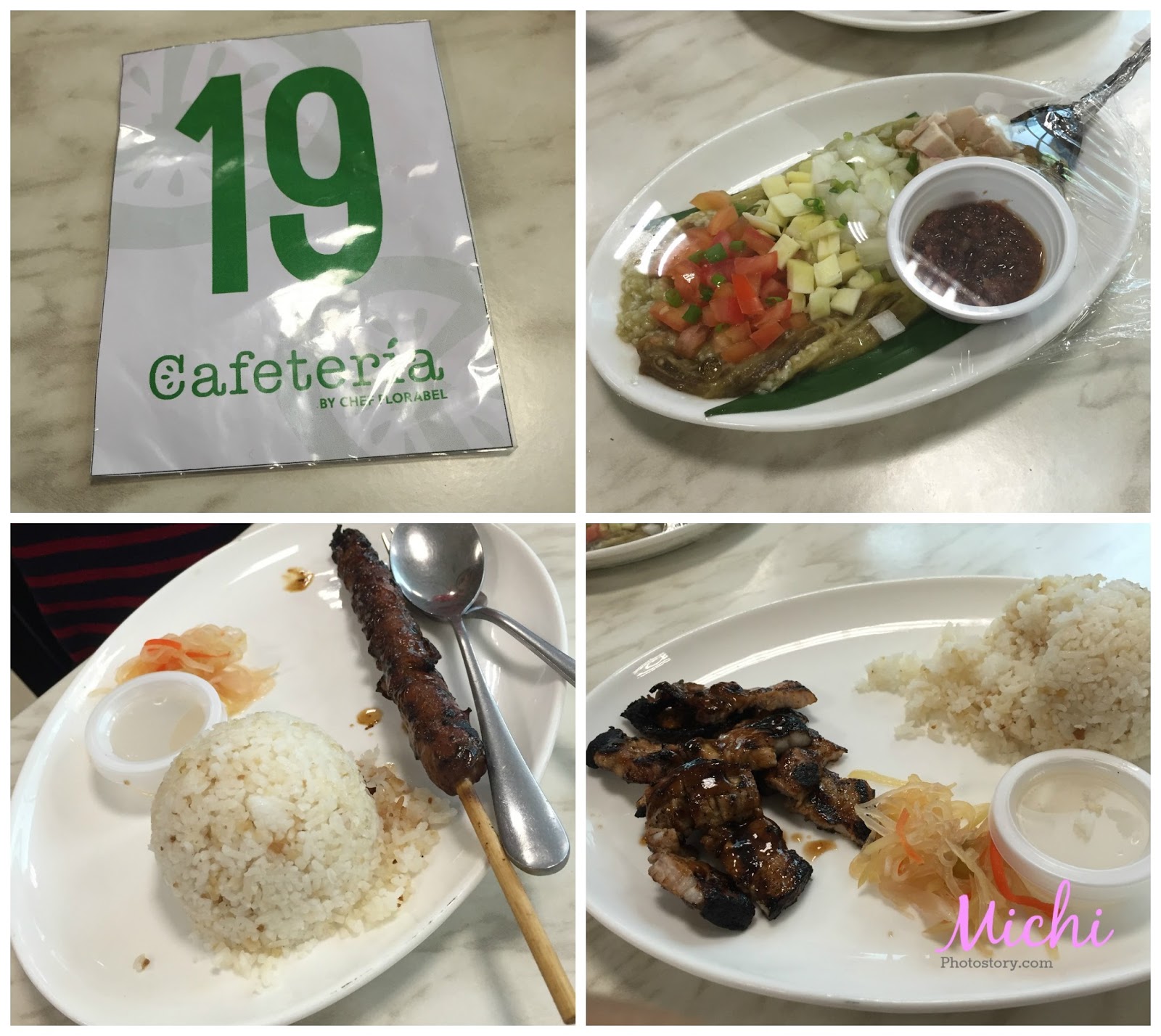 Michi Photostory: The Cafeteria by Chef Florabel