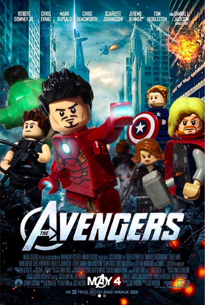 Compilation of LEGO Avengers posters. - Lego Reviews