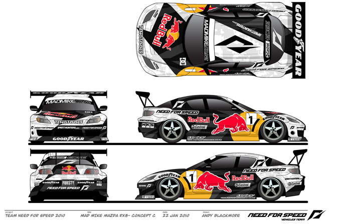 Design Context: Need For Speed / Mazda RX-8 Livery Design