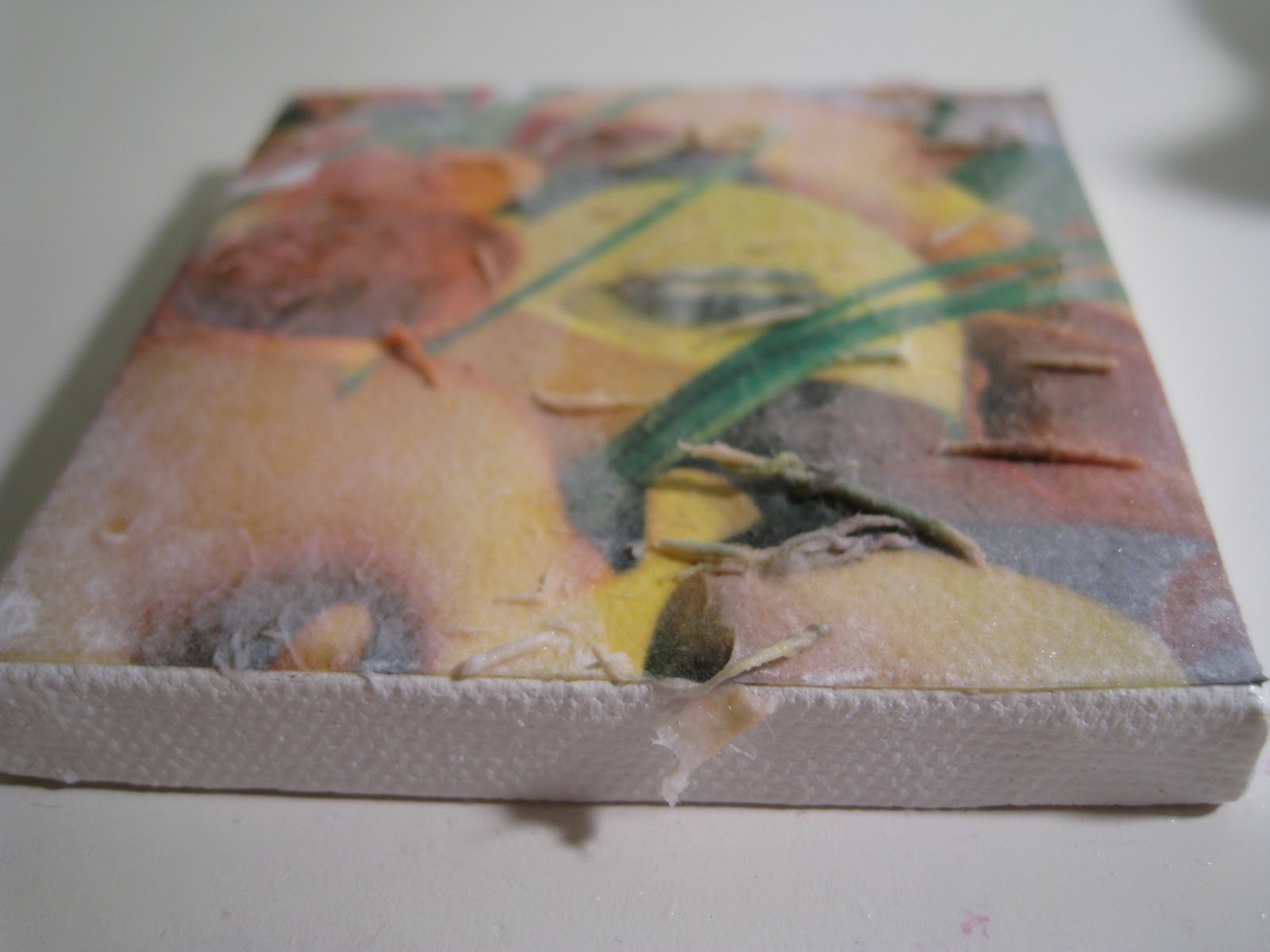 Happily Ever Crafter: DIY: Mini Canvas/Photo Transfer Art