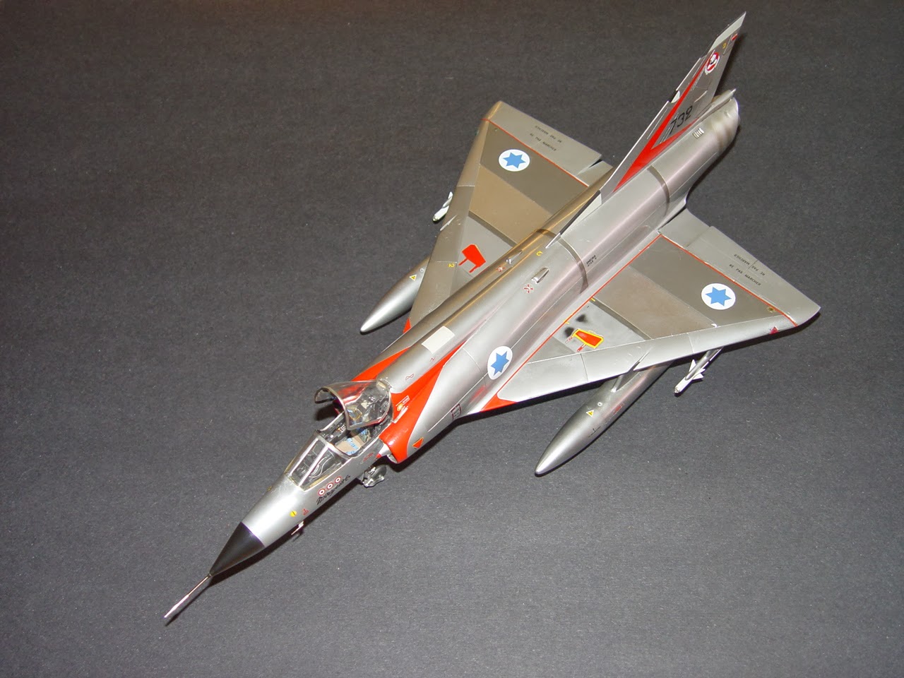 Ed Okun "Modeling Military History": Mirage IIIC Israeli Air Force 1967-73