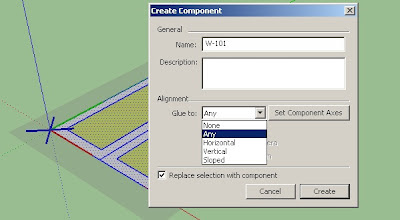 Quick Sketchup Help (Alpha): เข้าใจขั้นตอนการสร้าง Component ที่มีช่อง ...