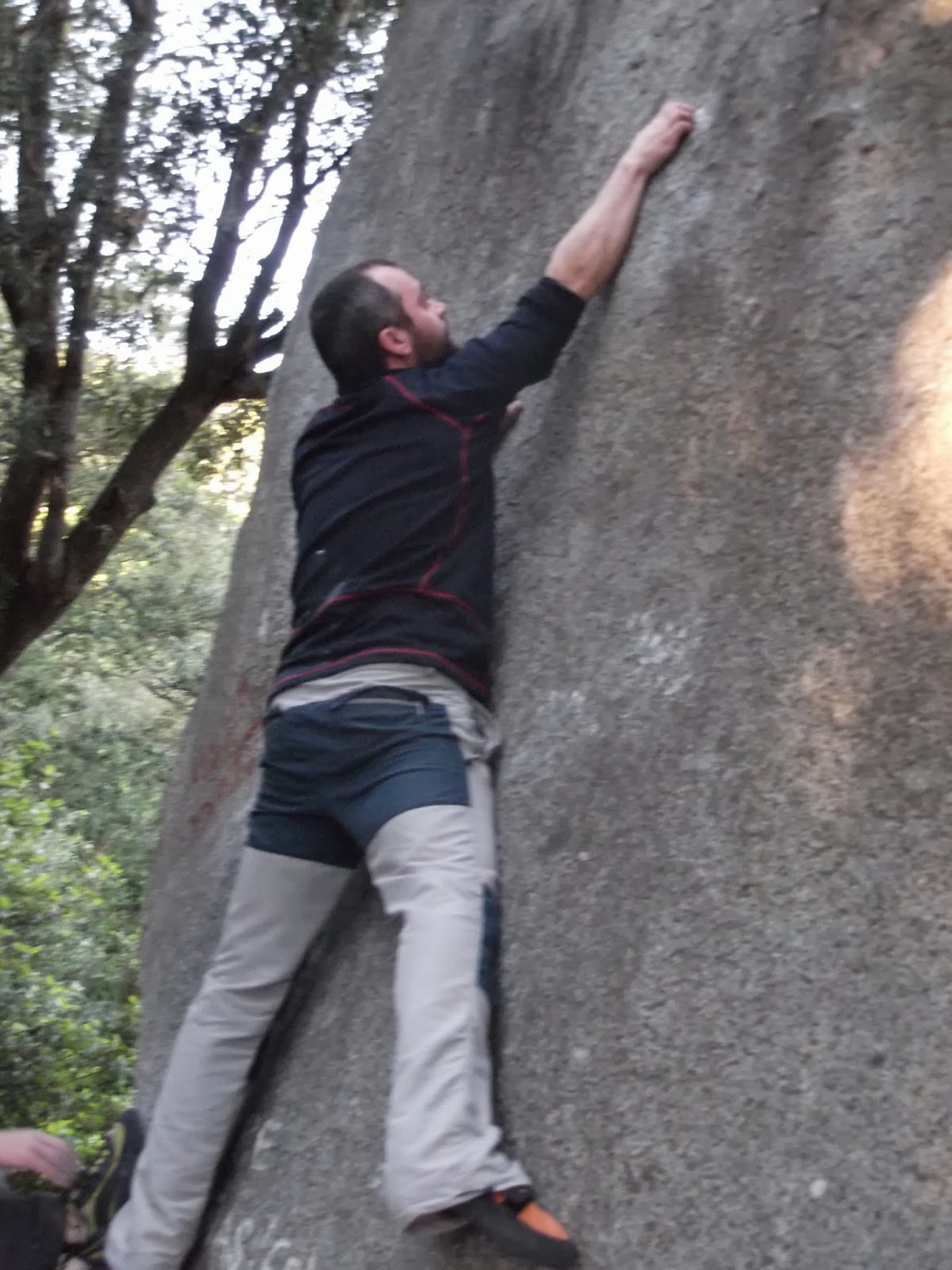 Els Cinc Peus al Gat.: Bloc a la Roca Johnny Dawes "Can Boquet Boulder ...