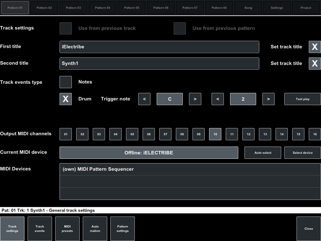 MIDI Pattern Sequencer: February 2013