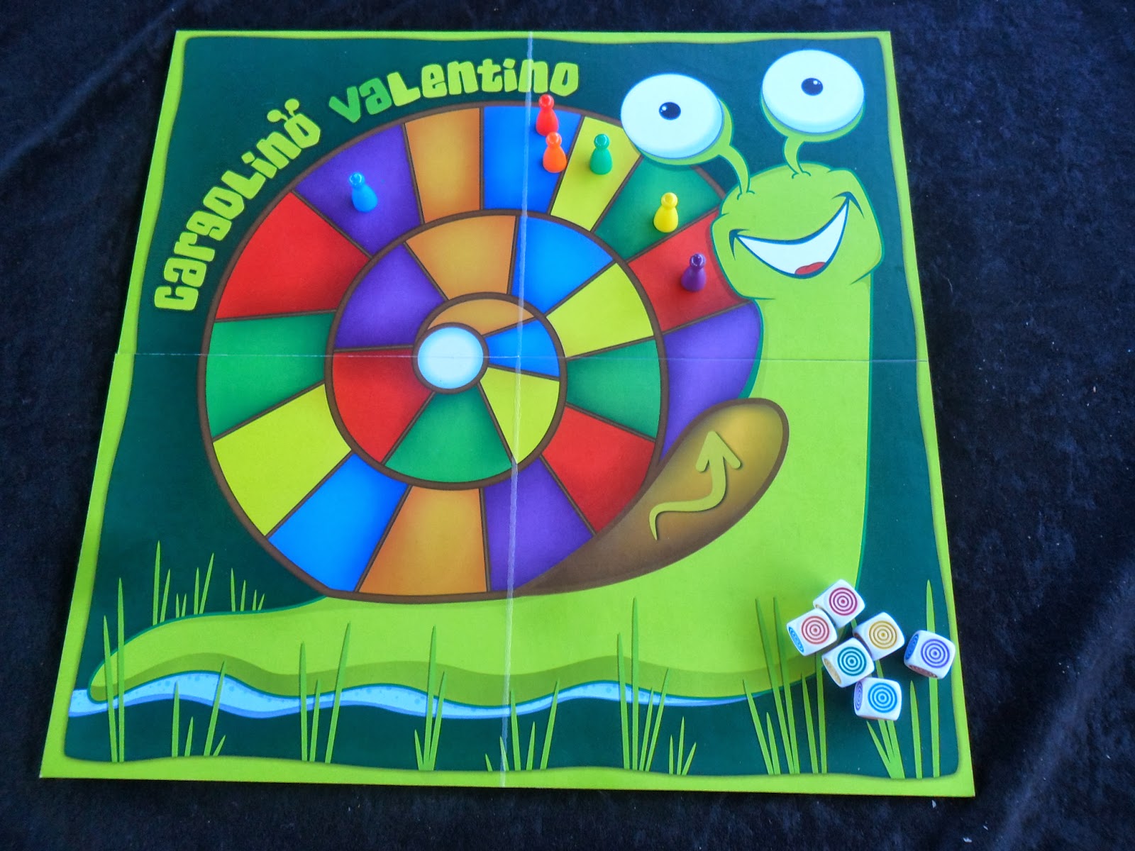 El Dado Dorado: Reseña de Cargolino Valentino (prototipo)