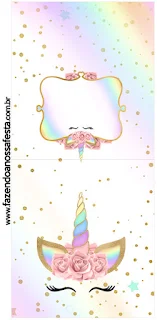 Unicorn and Rainbow: Free Printable Candy Bar Labels. - Oh My Fiesta ...