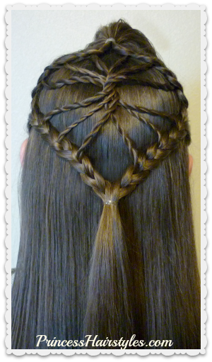 Cute Braided Hairstyle! The Twisted Wheel Hair Tutorial | Hairstyles ...