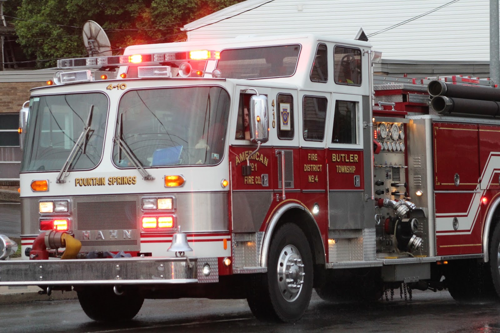 Friendship Fire Company Kicks Off Block Party with Fire Truck Parade
