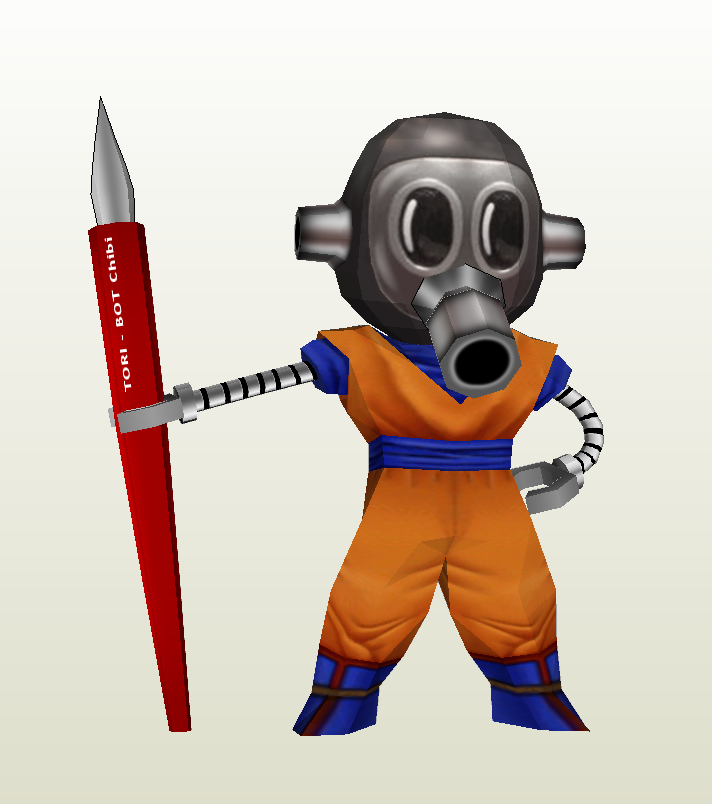 Chibi Tori-Bot Papercraft | Papercraft Paradise | PaperCrafts | Paper ...