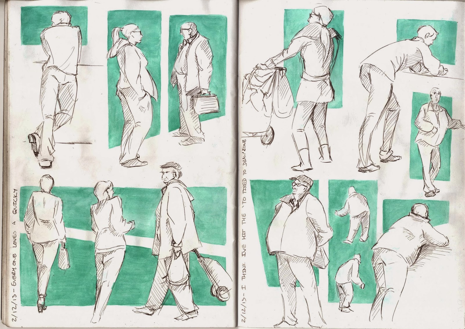 Reg Isaac: CalArts Sketchbook submission 2014