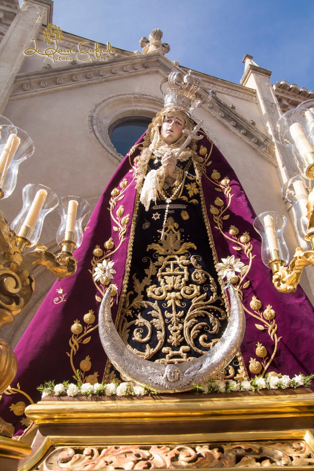Traslado de la Virgen de los Reyes de Granada al Perpetuo Socorro para ...
