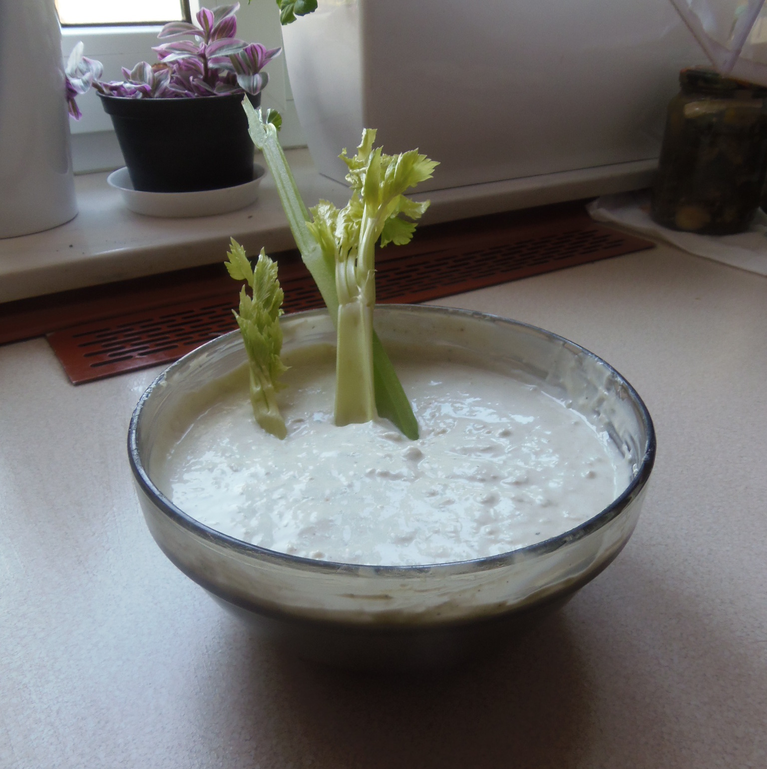 Zupa Romana: Sos blue cheese