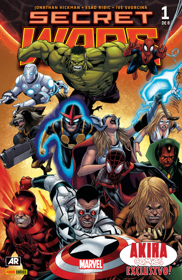 El Coleccionista de Tebeos: Lecturas: Secret Wars 1, de Jonathan ...