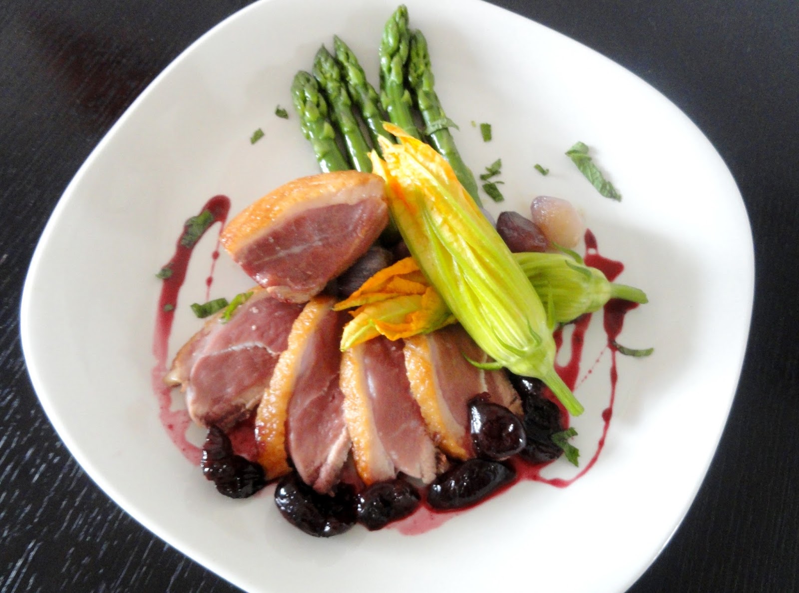 BLU AUBERGINE: SEASONAL FOODS: Cherries