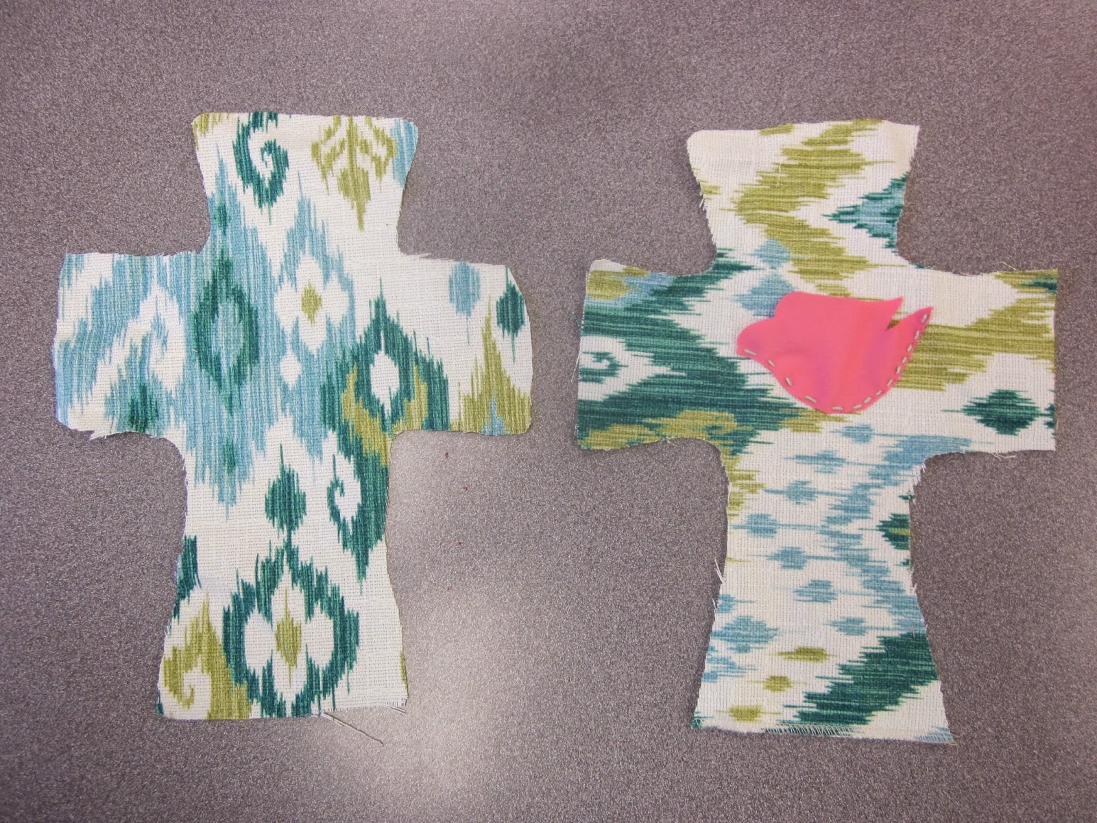 Sewing School: A Sweet Fabric Cross