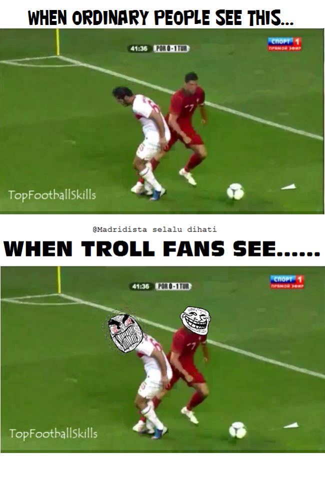 Troll Football: CR7 trolling someone... Troll Football Official