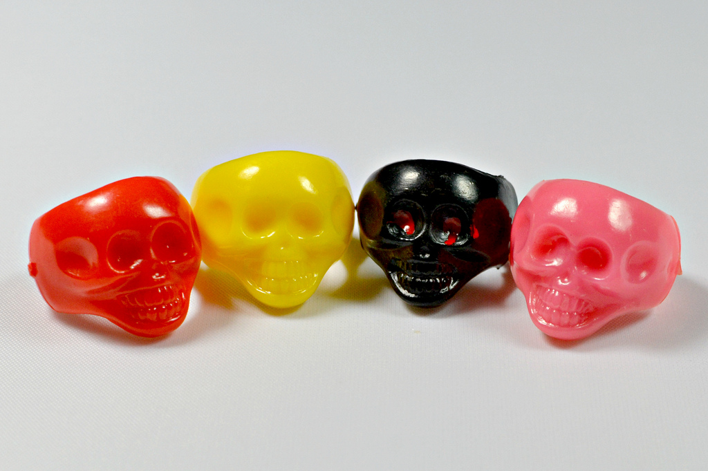 Little Weirdos: Mini figures and other monster toys: Plastic monster rings
